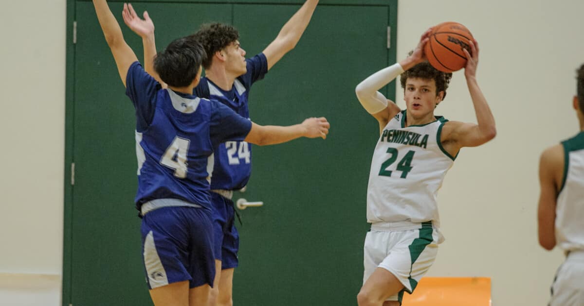 Peninsula boys' basketball playoff opportunity in their own hands - Gig ...