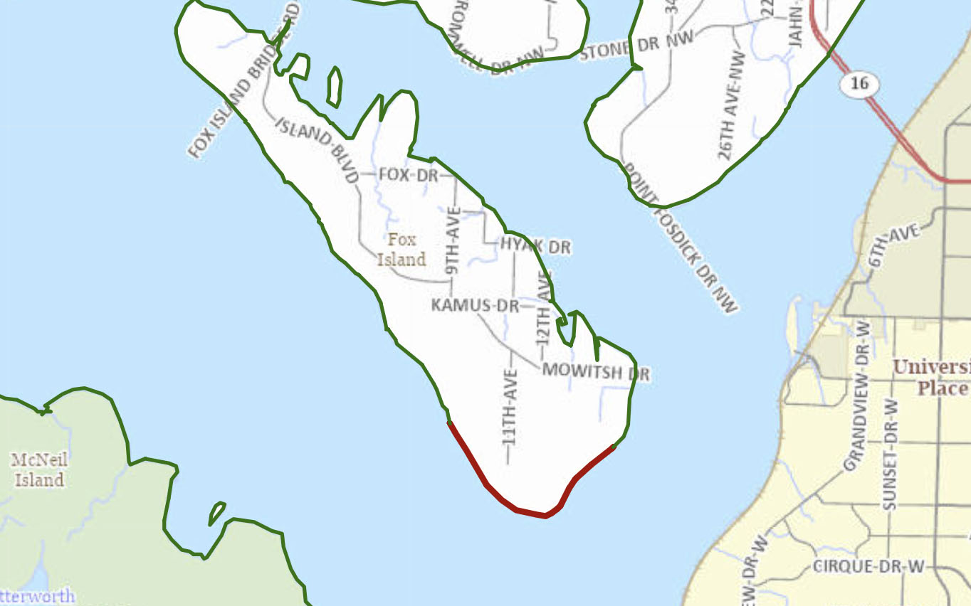 Restrictions on residential docks proposed for Fox Island, KP - Gig ...