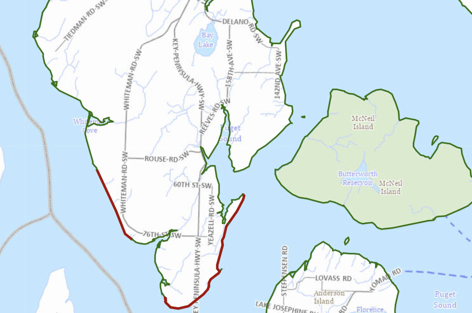 Restrictions on residential docks proposed for Fox Island, KP - Gig ...
