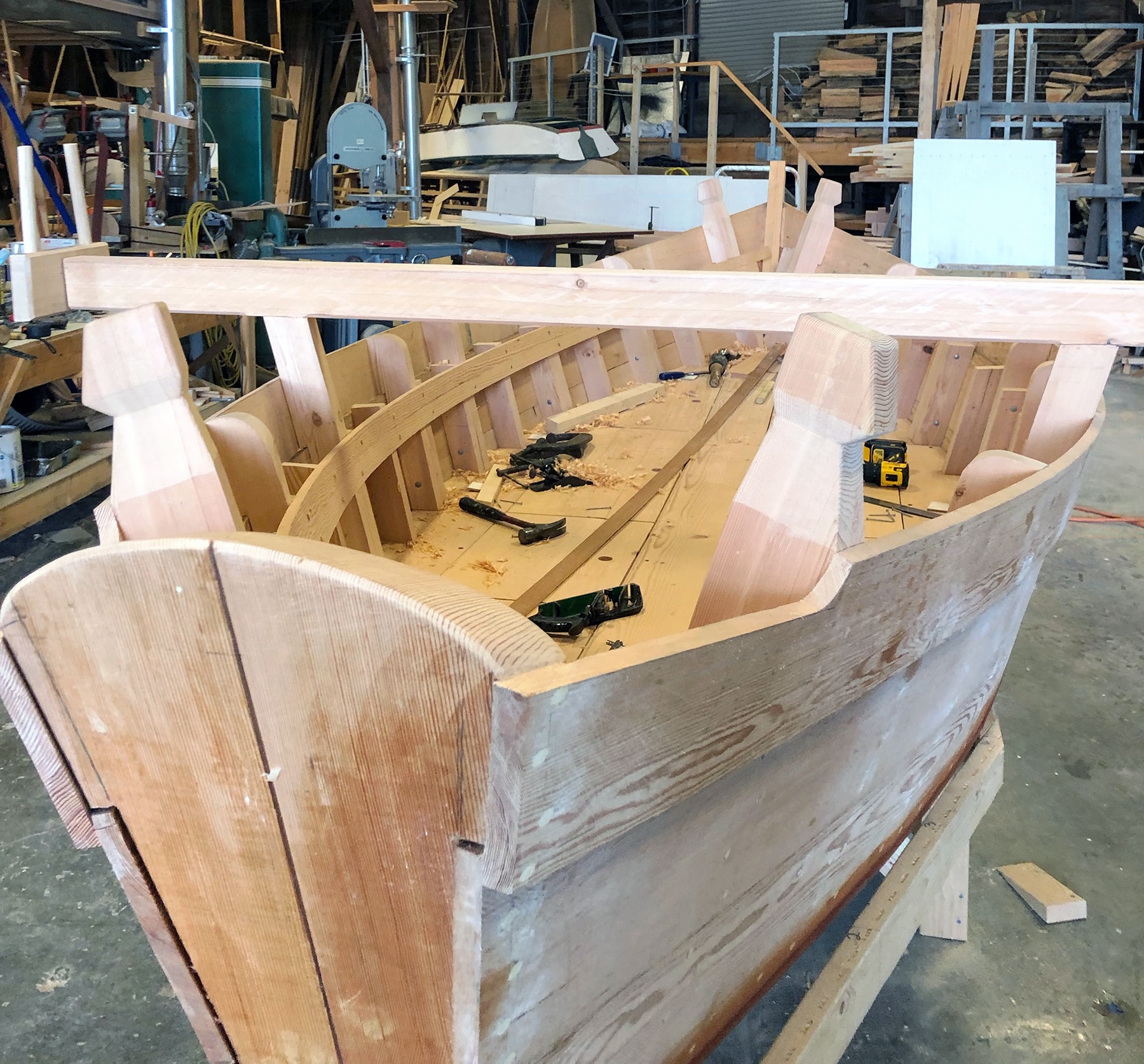 Locally-built batana nearly ready to set sail - Gig Harbor Now | A ...