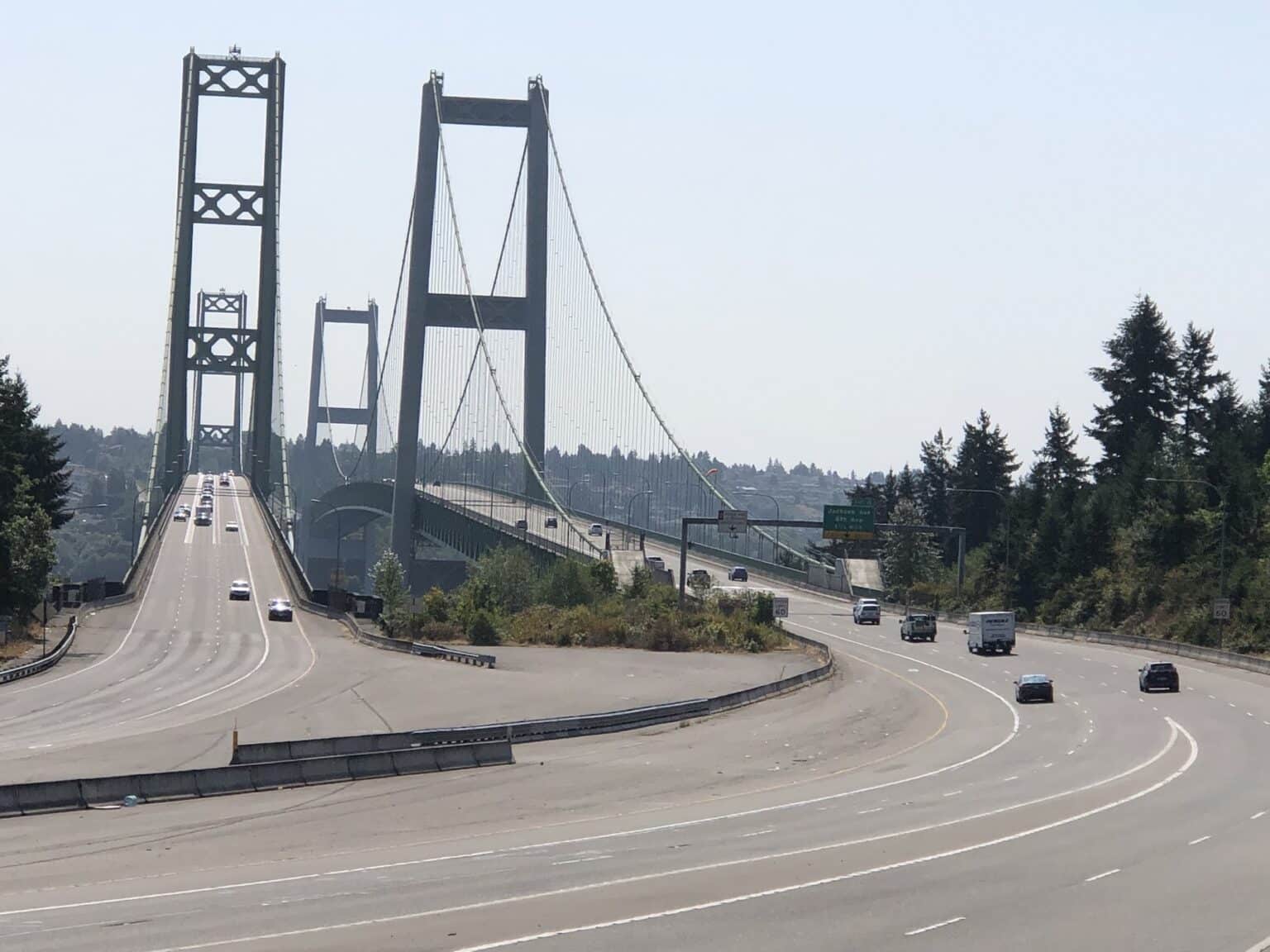 Expect westbound Narrows Bridge lane closures for multiple days, WSDOT ...