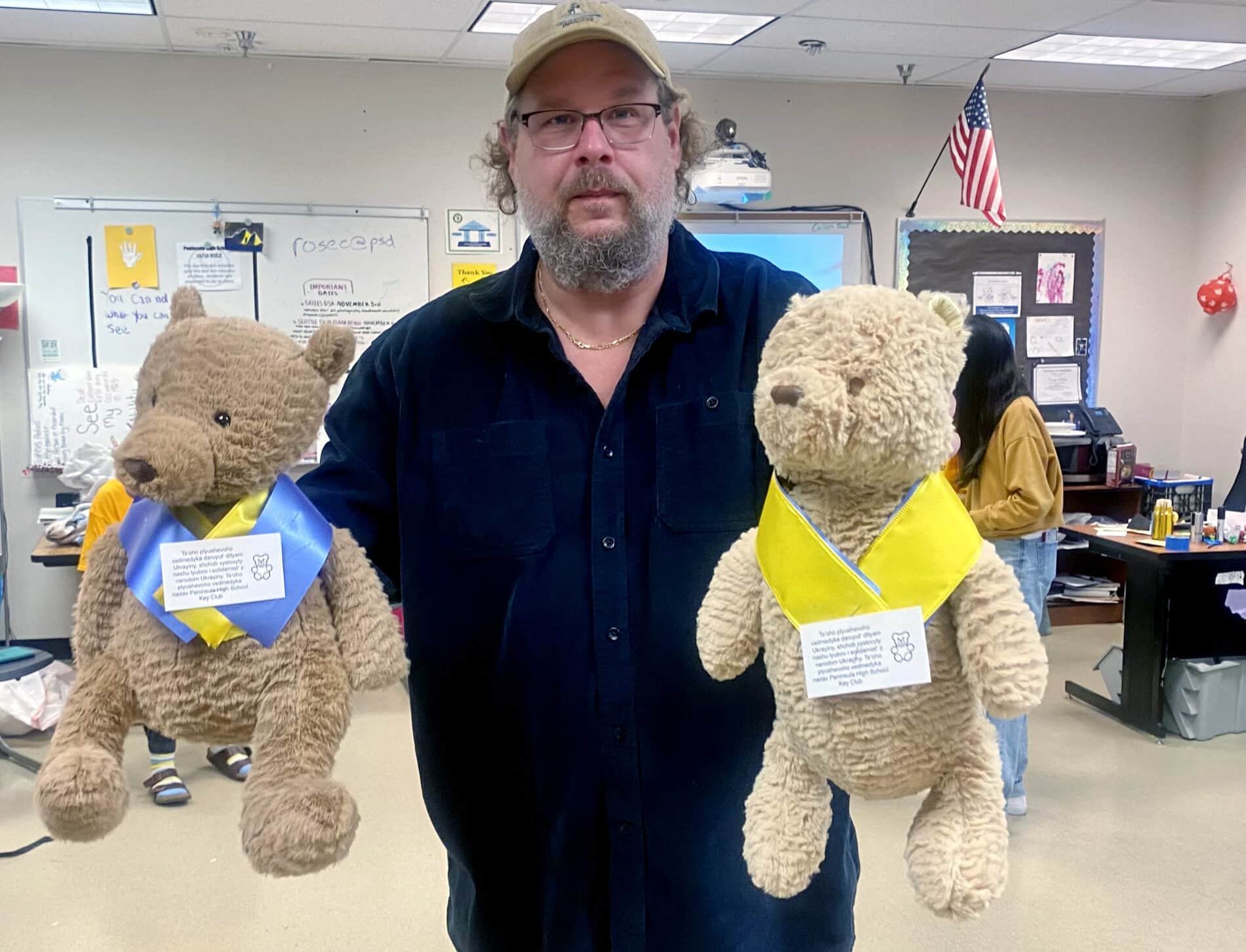 PHS students collect teddy bears for Ukraine - Gig Harbor Now | A ...