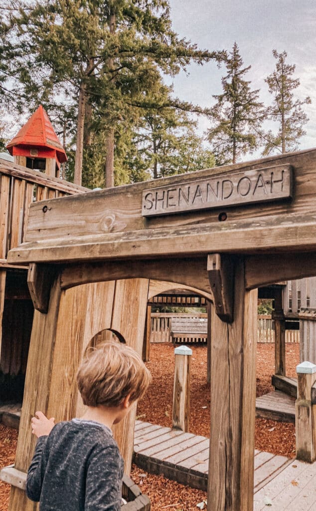 Two in Tow & On the Go: Kids’ Gig playground charms with nods to local ...