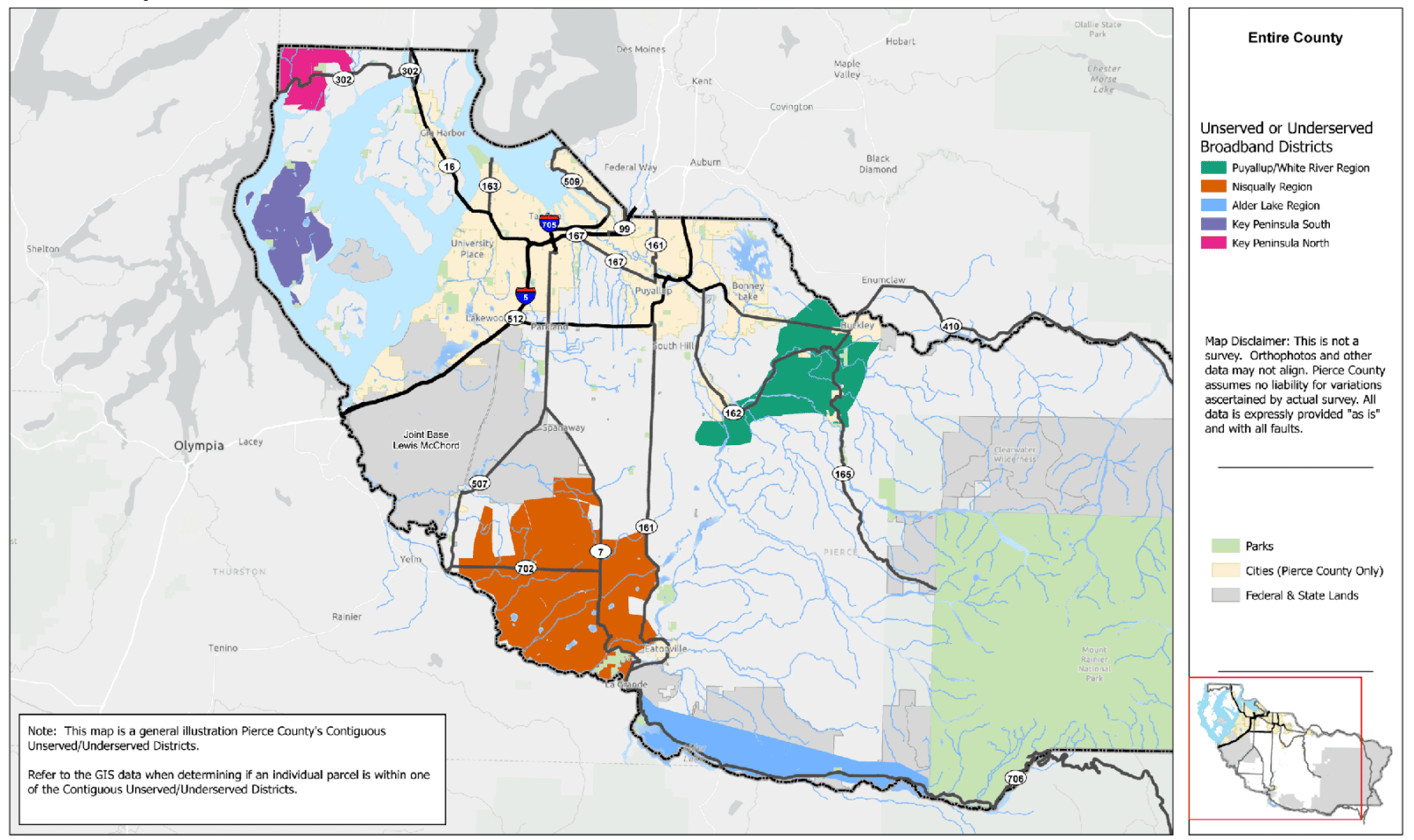 Faster internet coming to parts of Key Peninsula, county says - Gig ...