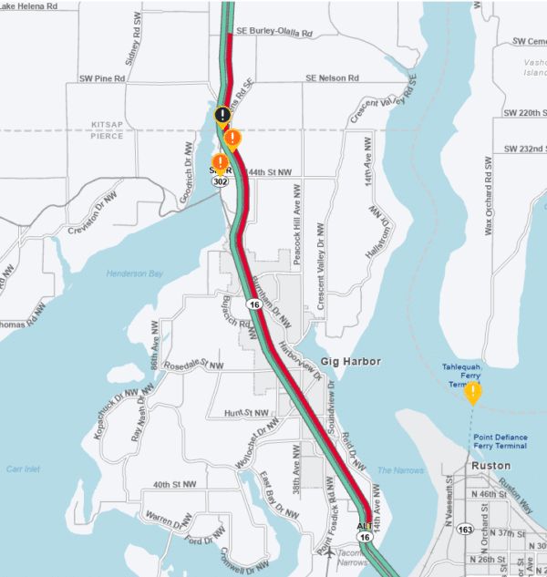 Highway 16 crashes paralyze Gig Harbor streets - Gig Harbor Now | A ...