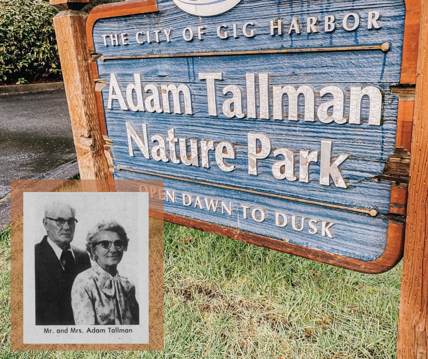 The man behind Adam Tallman Nature Park - Gig Harbor Now | A hyperlocal ...