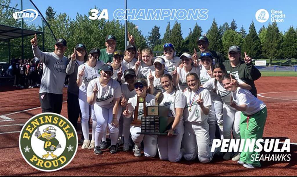 Peninsula wins state fastpitch championship - Gig Harbor Now | A ...