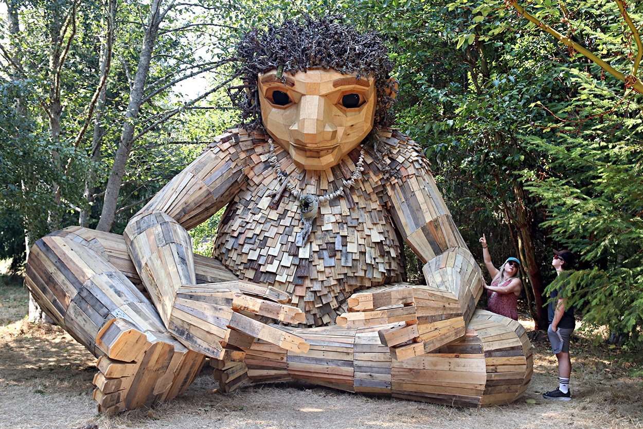 Day Tripper: Troll takes up residence on nearby Bainbridge Island - Gig ...