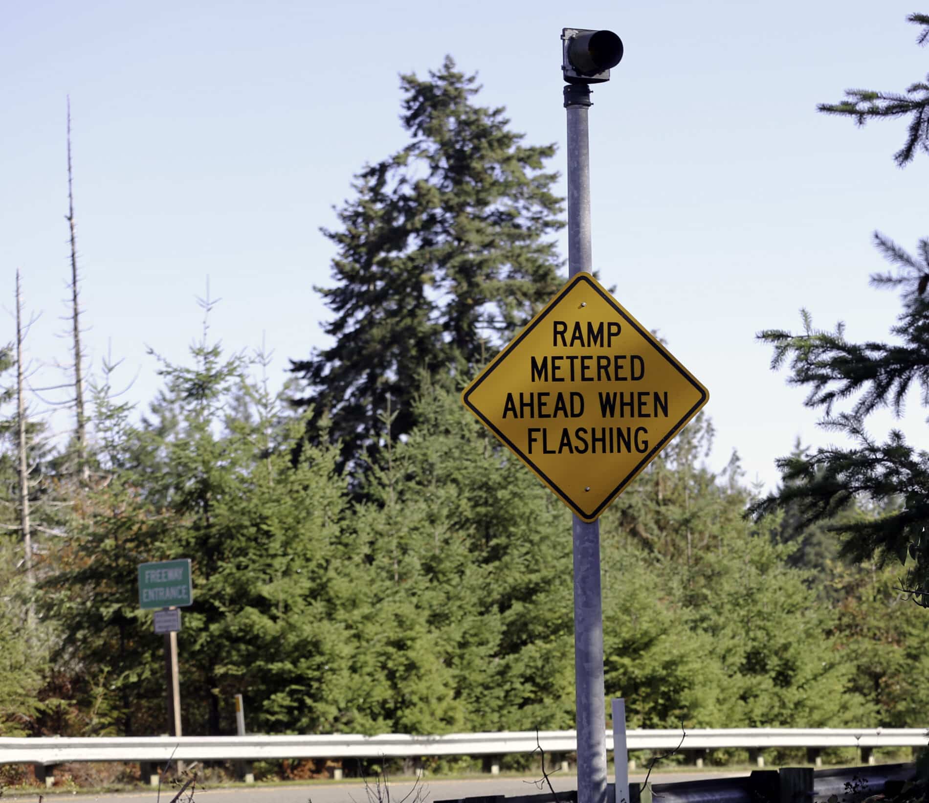 Don't expect to see ramp meters on eastbound Highway 16 used very often ...