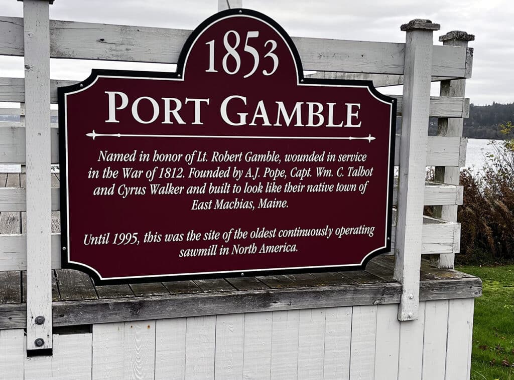Day Tripper: A diversion in Port Gamble becomes the main attraction ...