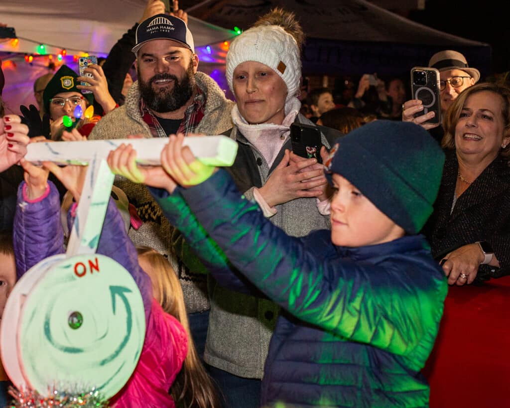Christmas tree ceremony flips the switch on the holiday season - Gig ...