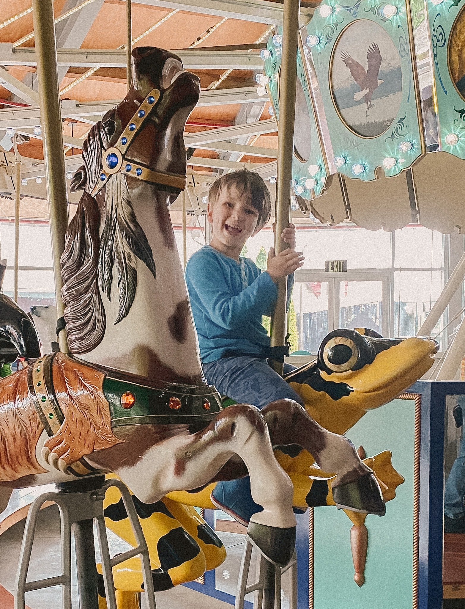 Two in Tow & On The Go | Zoo carousel fun facts - Gig Harbor Now | A ...