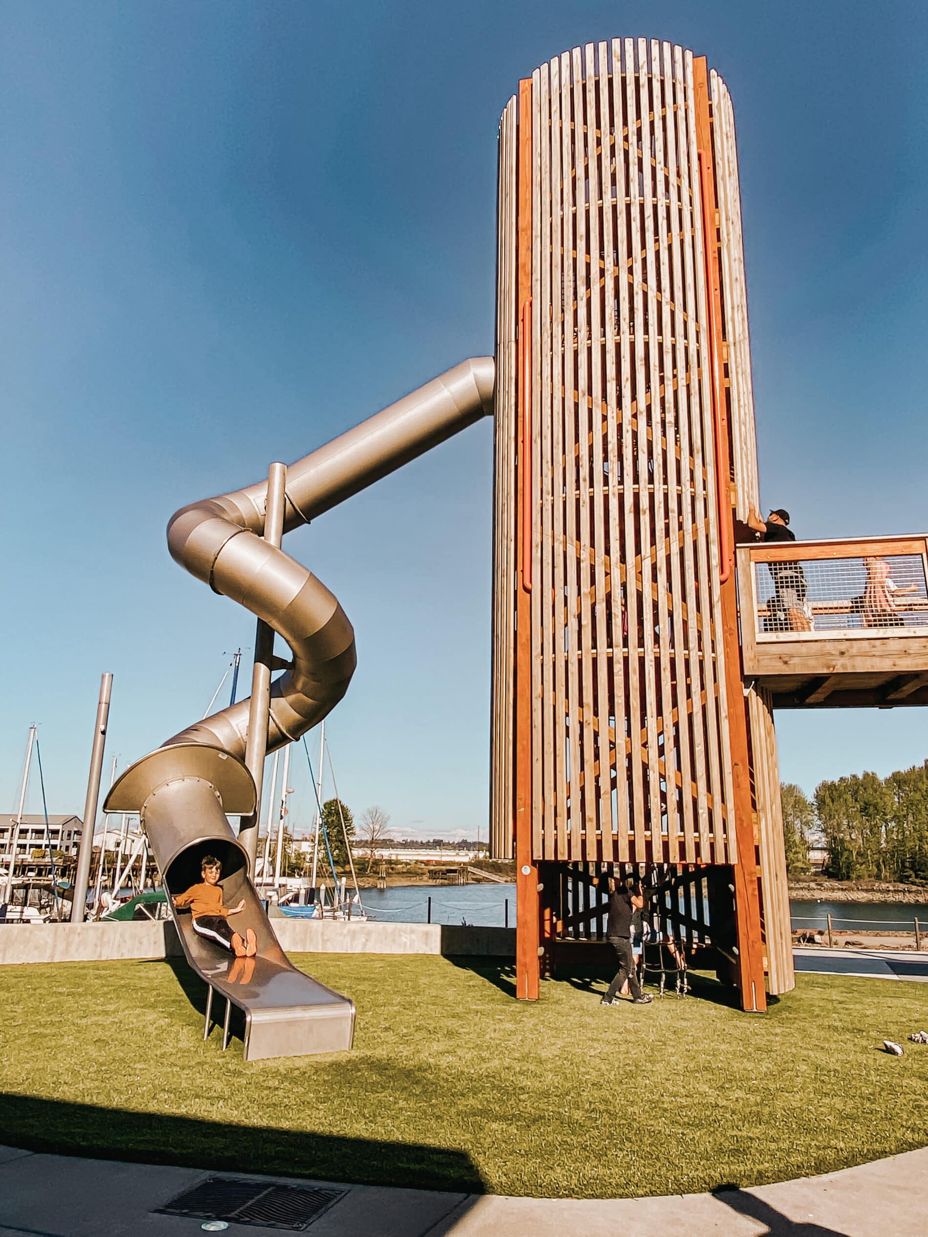 Two in Tow & On the Go | Tacoma reaches new heights with tower slide at ...