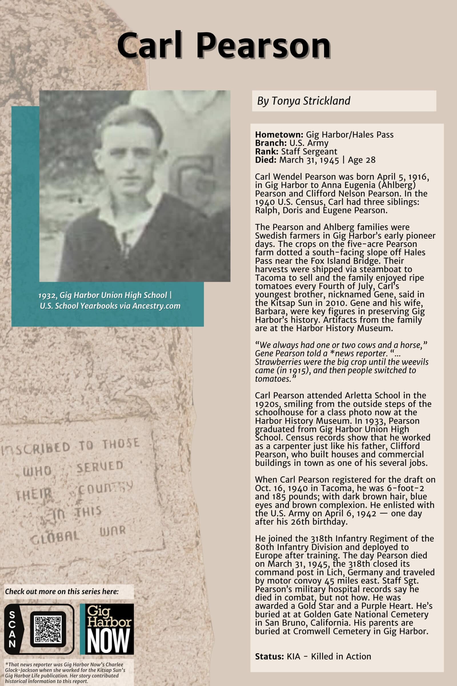 14 Names to Remember | Carl Pearson - Gig Harbor Now | A hyperlocal ...