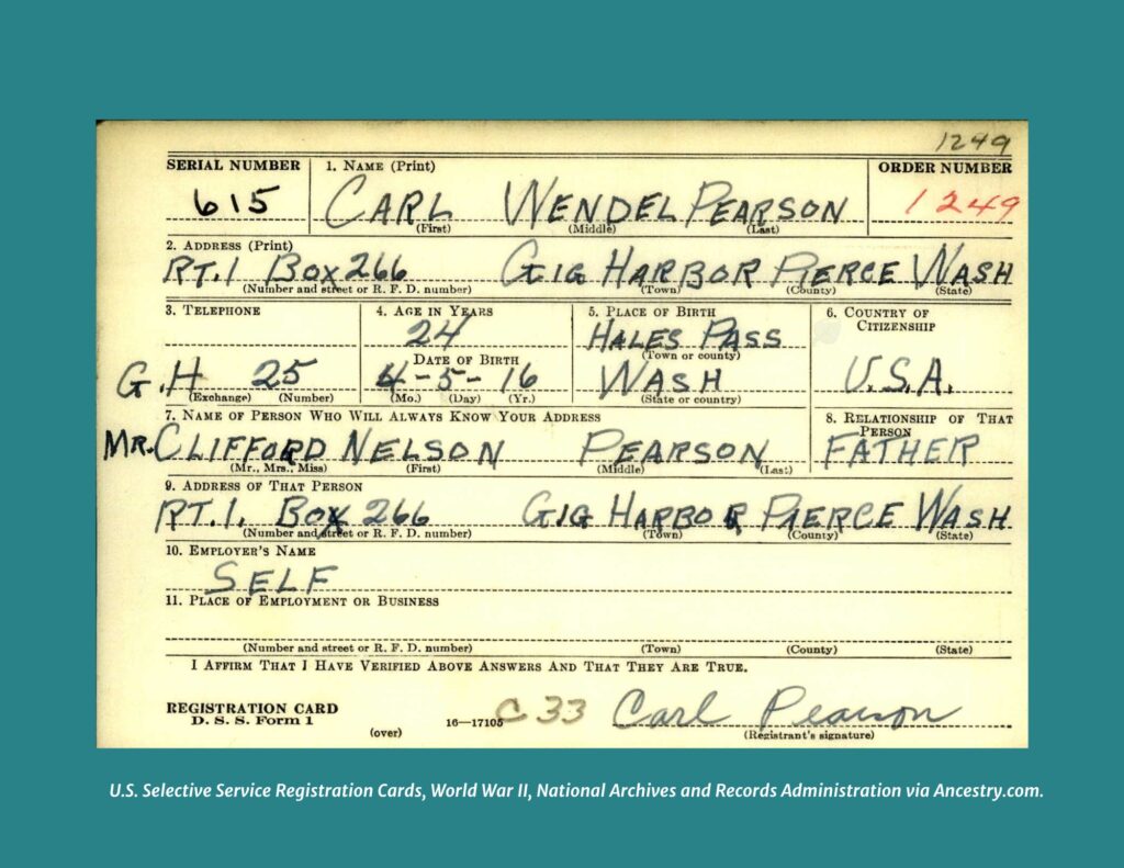 14 Names to Remember | Carl Pearson - Gig Harbor Now | A hyperlocal ...