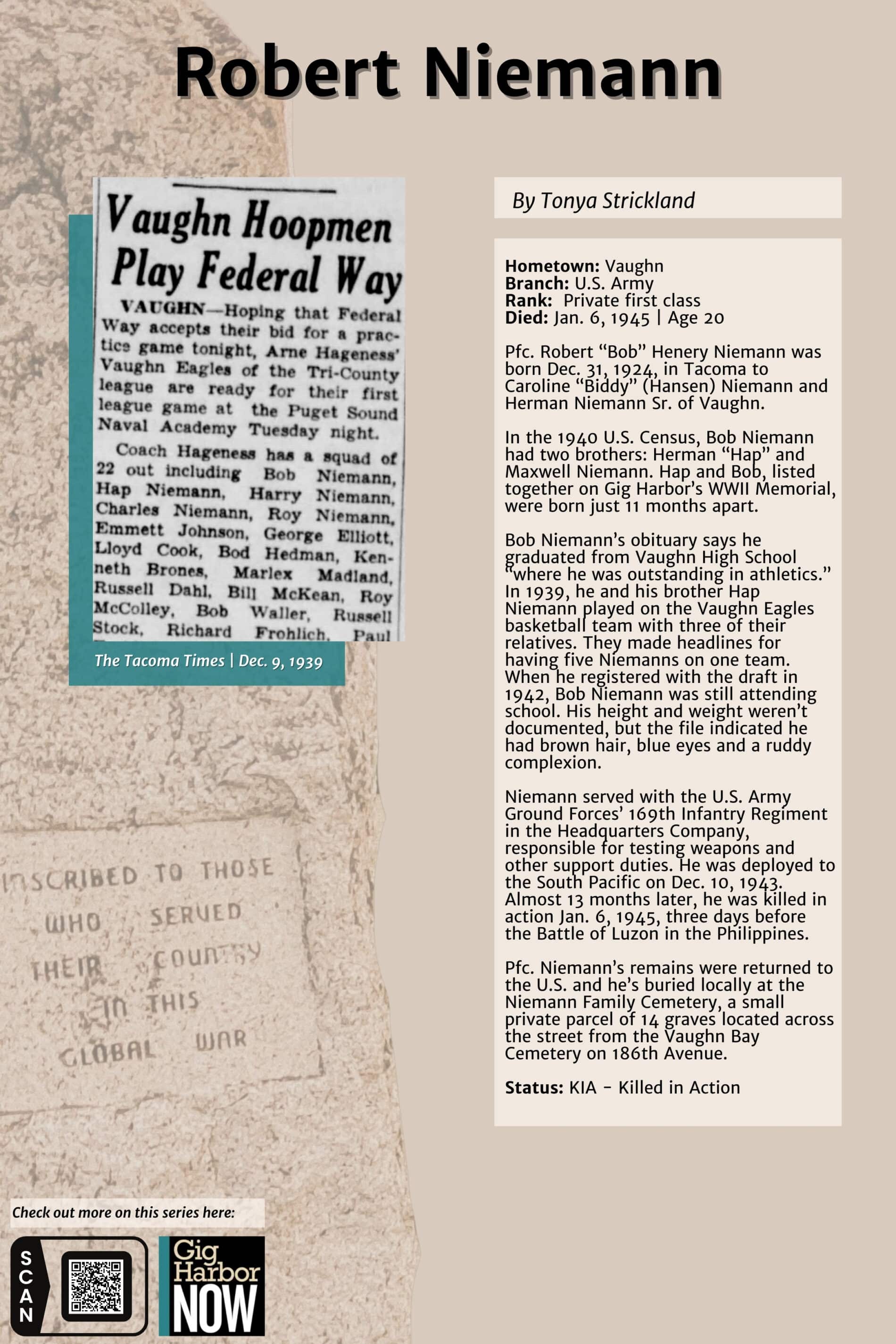 14 Names to Remember | Robert Niemann - Gig Harbor Now | A hyperlocal ...