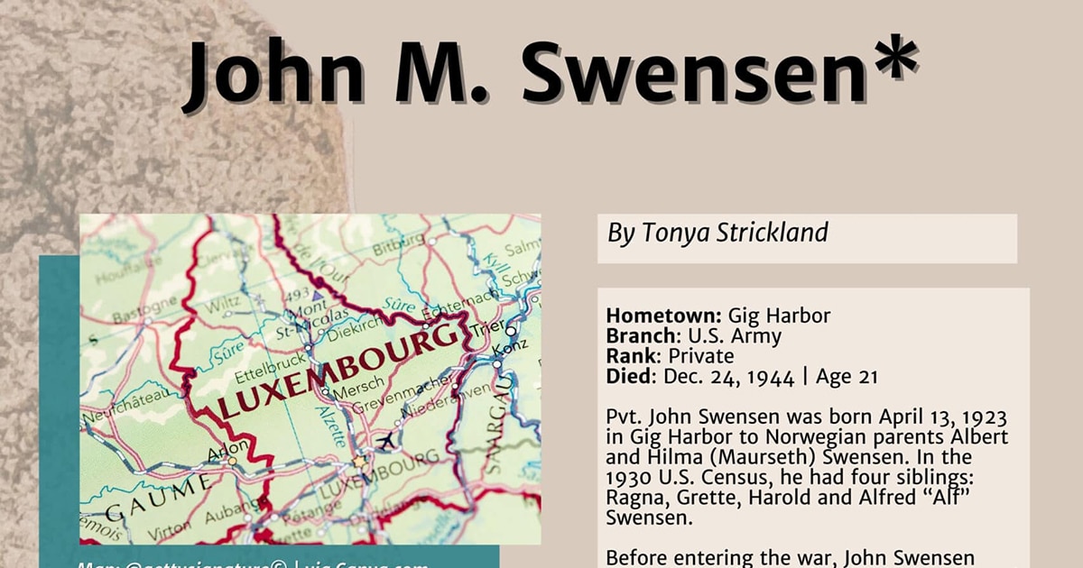 14 Names to Remember | John M. Swensen - Gig Harbor Now | A hyperlocal ...