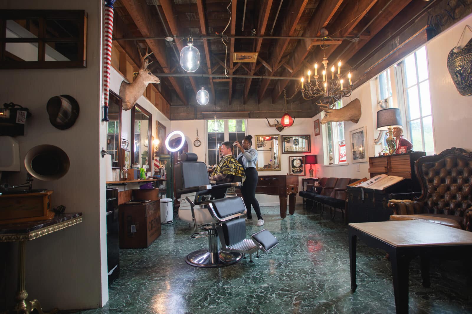Business Spotlight | The barber behind the bookshelf - Gig Harbor Now ...