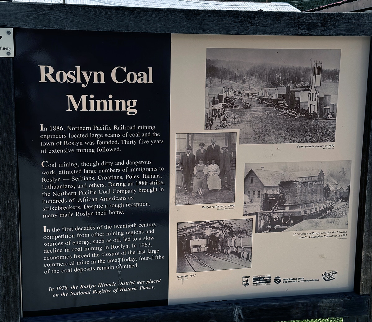 Day Tripper | A first exposure to the TV-famous town of Roslyn - Gig ...