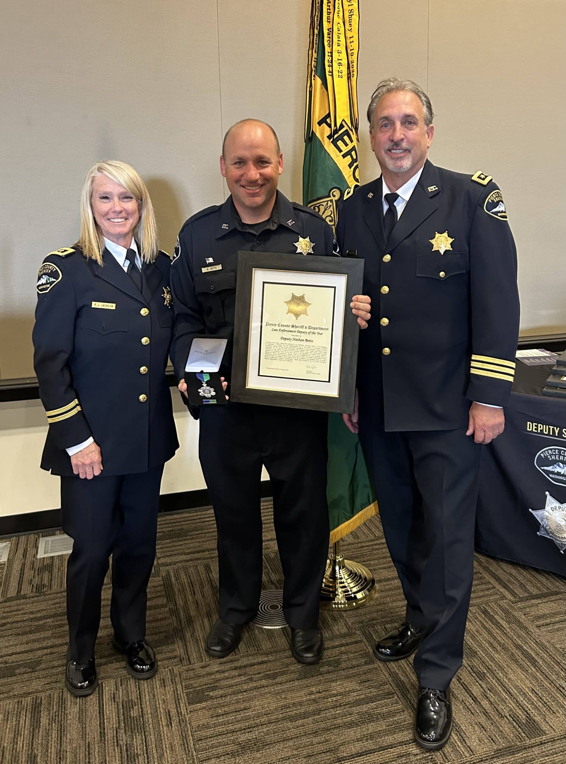 Communication is key for Pierce County Deputy of the Year Nathan Betts ...