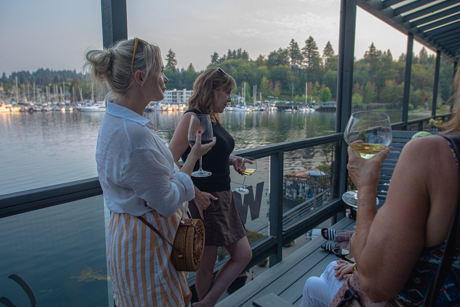 Raise your glass for local wines at Hidden Harbor Wine Library - Gig ...