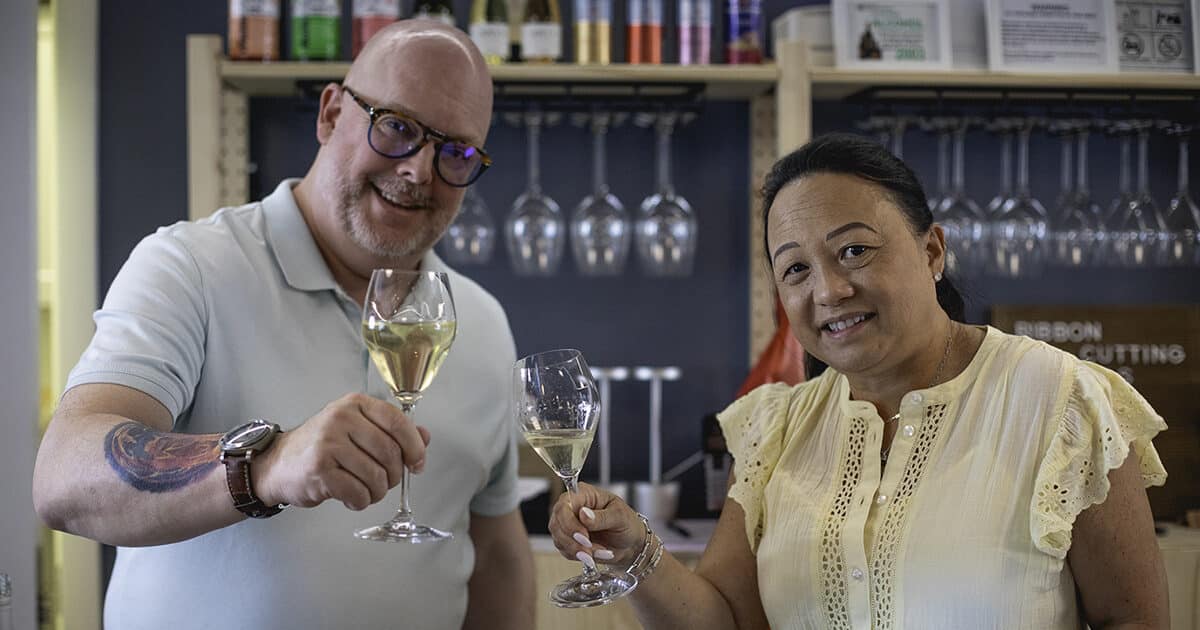 Raise your glass for local wines at Hidden Harbor Wine Library - Gig ...