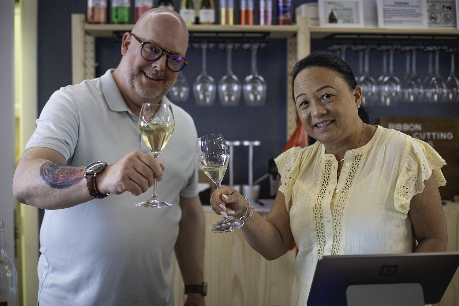 Raise your glass for local wines at Hidden Harbor Wine Library - Gig ...