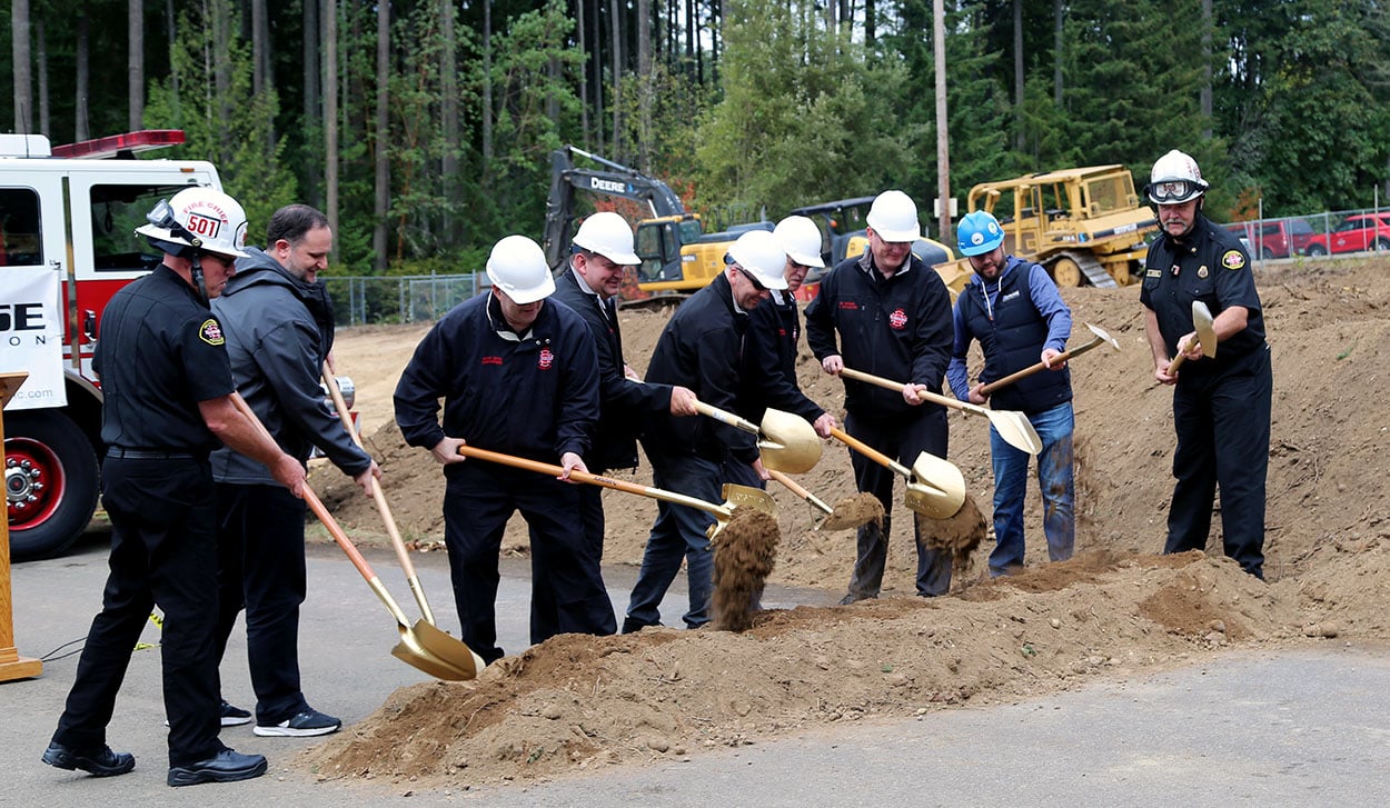 Work begins on Gig Harbor Fire's training center as Fox Island ...