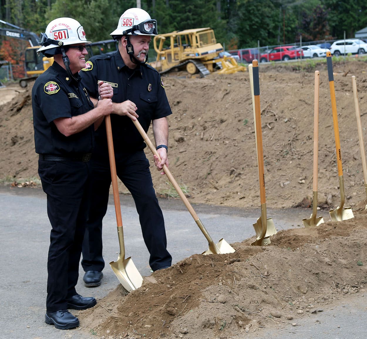 Work begins on Gig Harbor Fire's training center as Fox Island ...