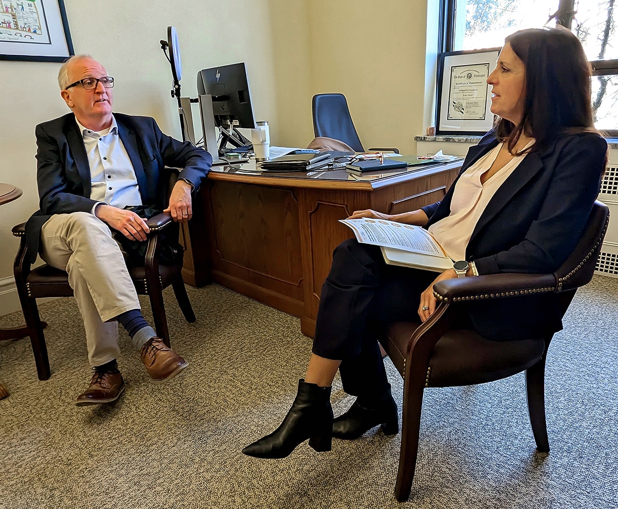 Krishnadasan's agenda in Olympia includes making it easier to pass ...