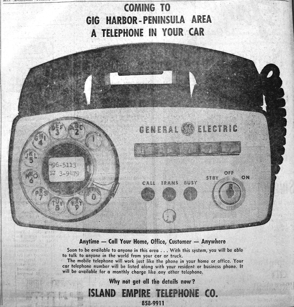 Gig Harbor Now and Then | The local history of telephones, cars and ...