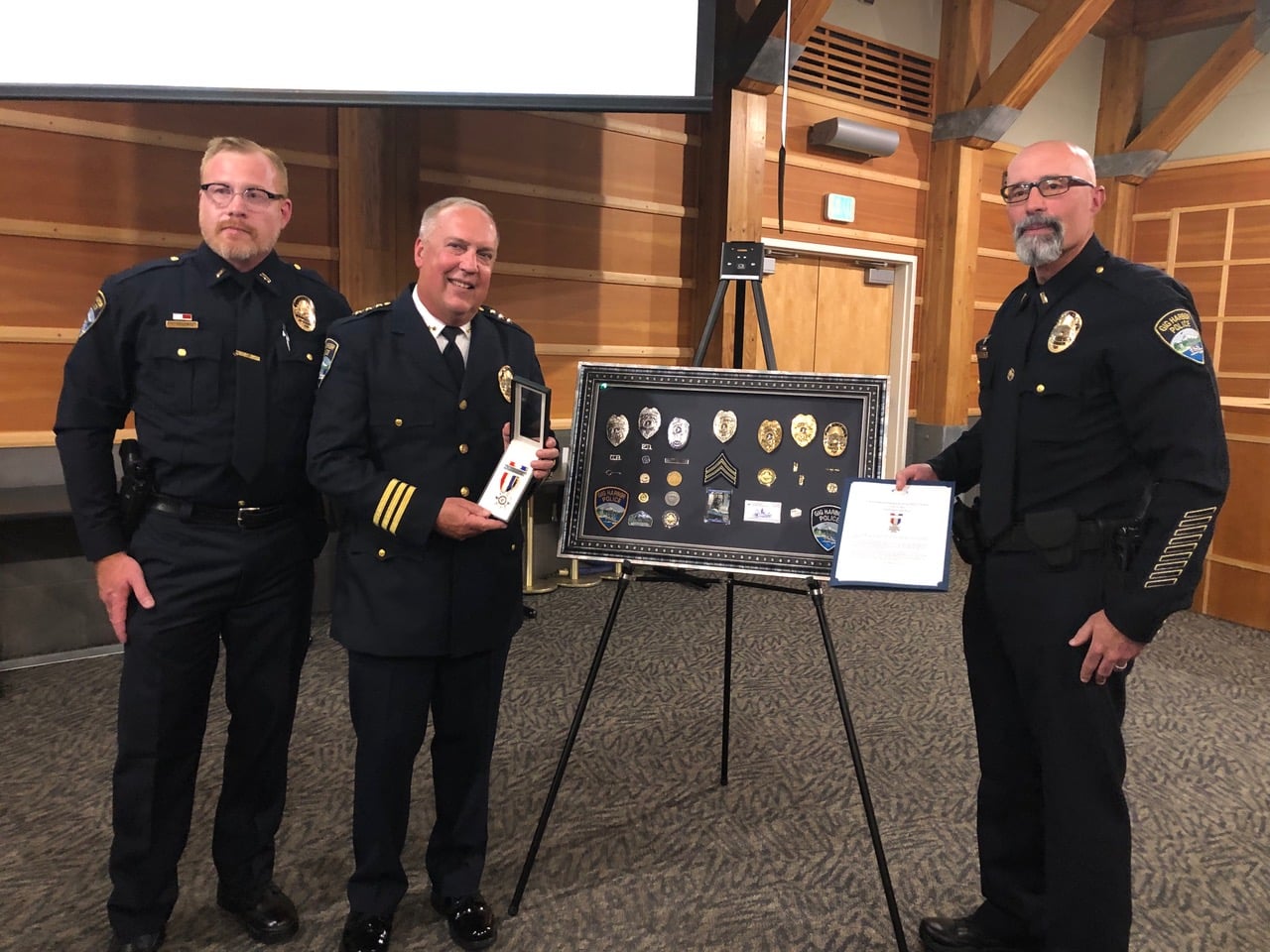 City honors retired police chief Busey - Gig Harbor Now | A hyperlocal ...