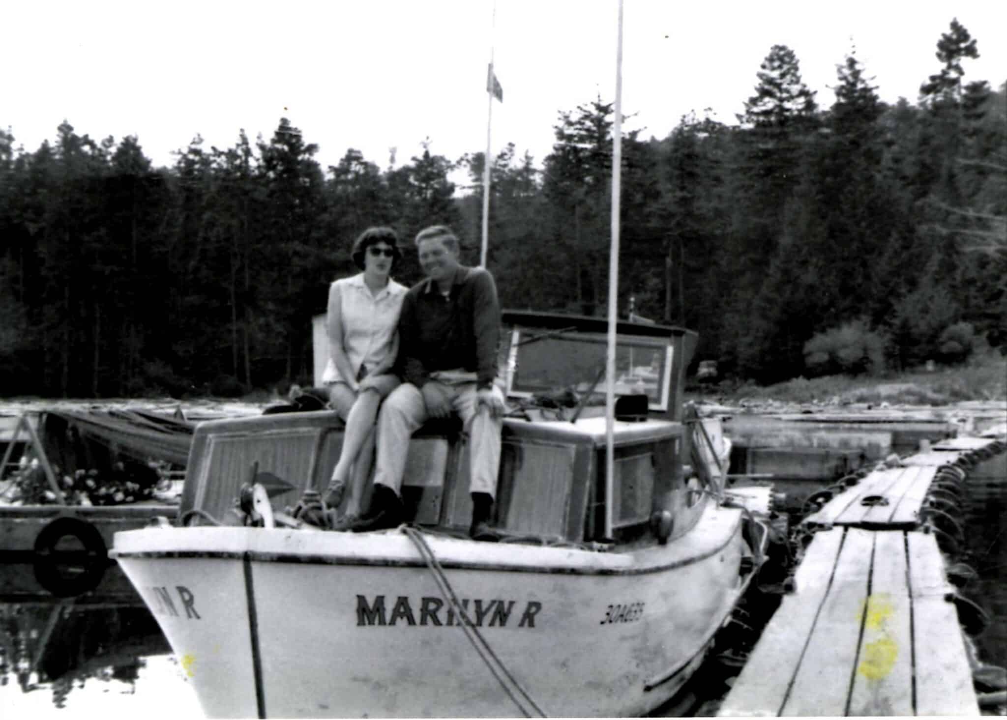 John and Marilyn Ross lived together, left together and will rest ...