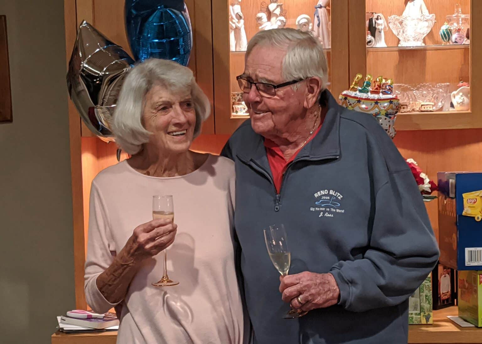 John and Marilyn Ross lived together, left together and will rest ...