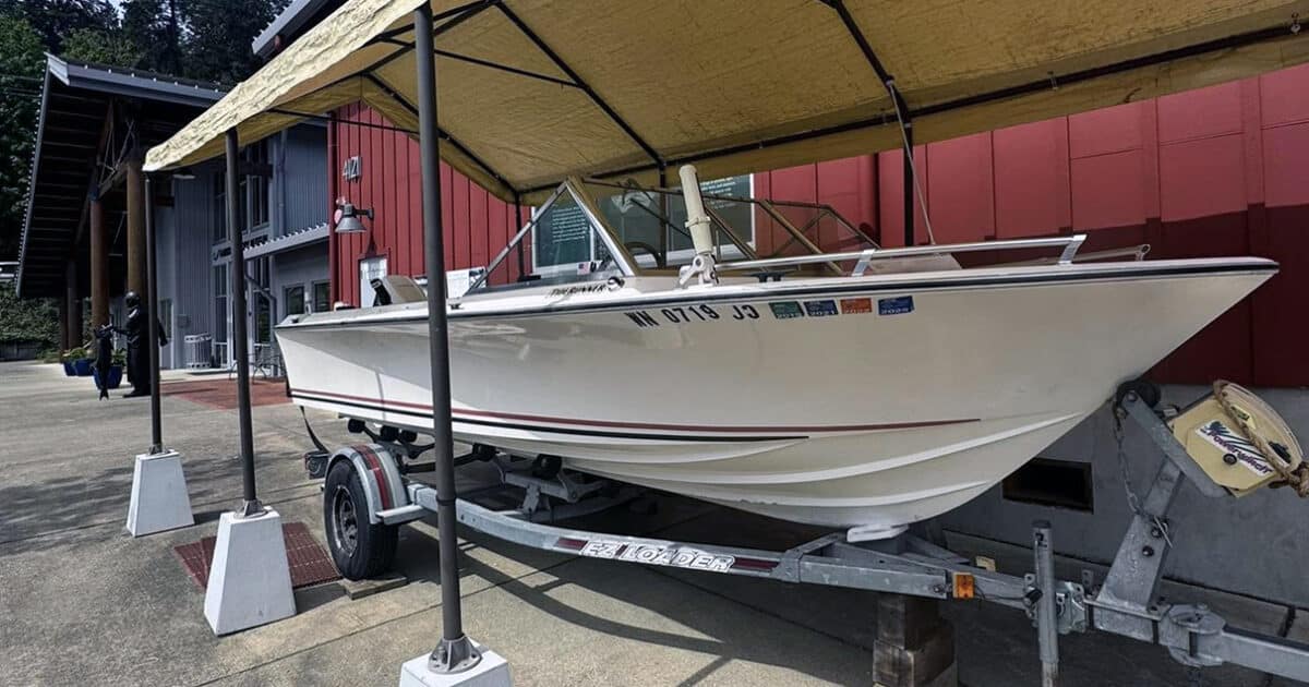 Harbor History Museum auctioning a vintage TideRunner boat - Gig Harbor ...