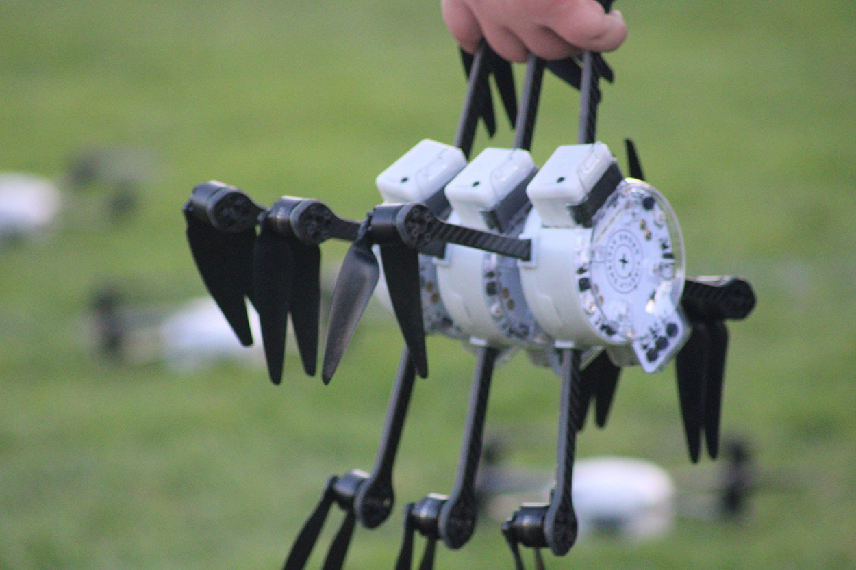 First performance of drone team has school district buzzing - Gig ...