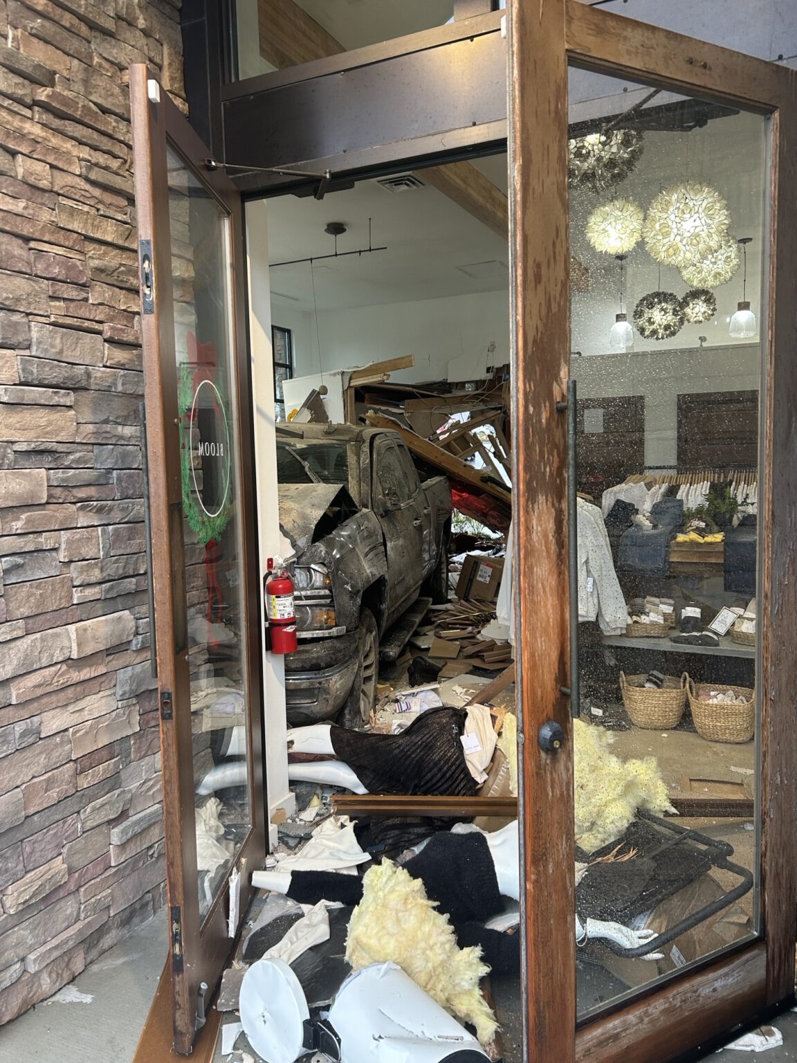 Vehicle crashes into building at Uptown - Gig Harbor Now | A hyperlocal ...